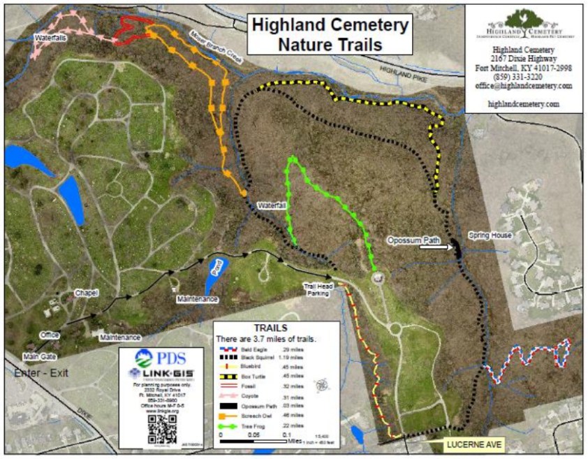Hiking Trails – Highland Cemetery